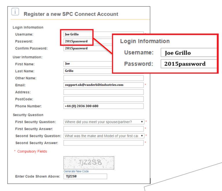SPC Connect via GPRS Configuration – Vanderbilt SPC