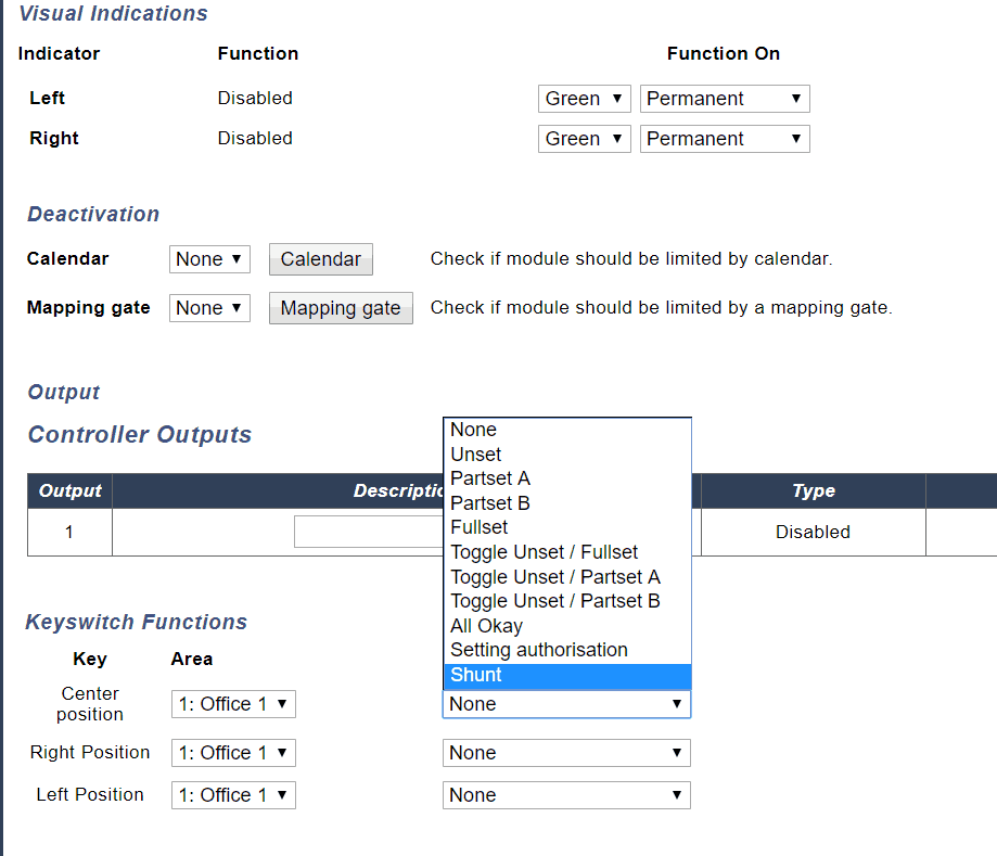 Part Set SPC how to configure and control – Vanderbilt SPC